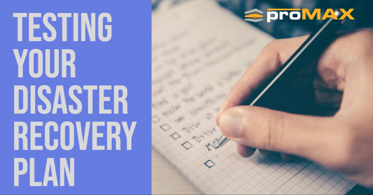 Sound the alarm: Testing your disaster recovery plan