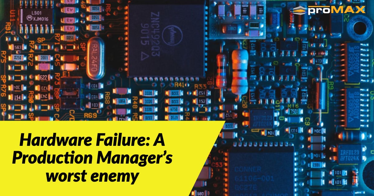Hardware Failure: The most stressful thing for a team lead
